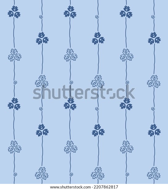 Japanese Triangle Leaf Motif Vector Seamless Stock Vector (Royalty Free ...