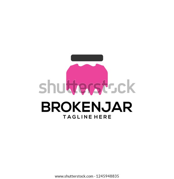 Jar Logo Design Stock Vector (Royalty Free) 1245948835 | Shutterstock
