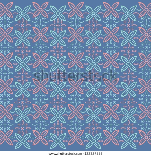 Javanese Traditional Pattern Batik 2 Stock Vector (Royalty Free ...
