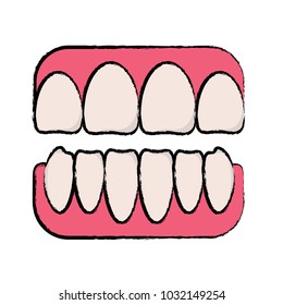Jaw Teeth Icon Stock Vector (Royalty Free) 1032149254 | Shutterstock