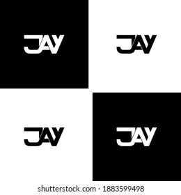 Jay Letter Original Monogram Logo Design Stock Vector (Royalty Free ...