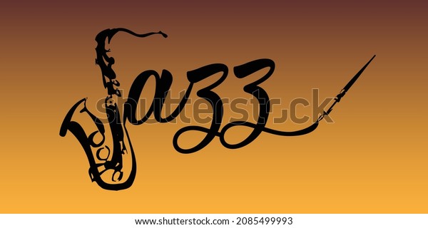 Jazz Music Logo Vector Ilustration Stock Vector (Royalty Free ...