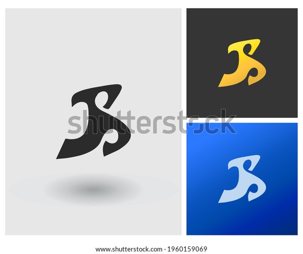 Jb Js Initial Based Innovative Logo Stock Vector (Royalty Free ...