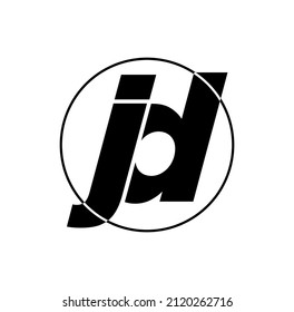 Jd Brand Name Initial Letters Monogram Stock Vector (Royalty Free ... Jd Brand Name Initial Letters Monogram Stock Vector (Royalty Free ...