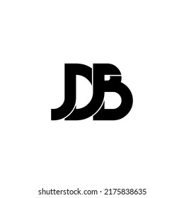 Jdb Letter Original Monogram Logo Design Stock Vector (Royalty Free ...