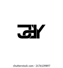 Jdy Letter Original Monogram Logo Design Stock Vector (Royalty Free ...