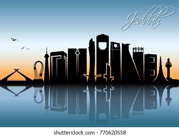 320 Jeddah skyline Stock Vectors, Images & Vector Art | Shutterstock