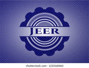 Jeer Jean Texture Stock Vector (Royalty Free) 1223160463