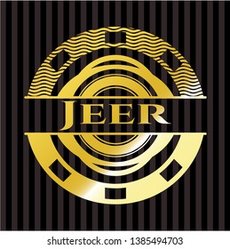 Jeer Shiny Emblem Vector Illustration Detailed Stock Vector (Royalty ...