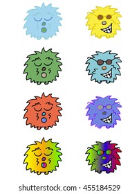 Jeff Spex Cute Funny Hedgehog Illustration Stock Vector (Royalty Free ...