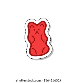 Jelly Candy Doodle Icon Stock Vector (Royalty Free) 1364156519 ...
