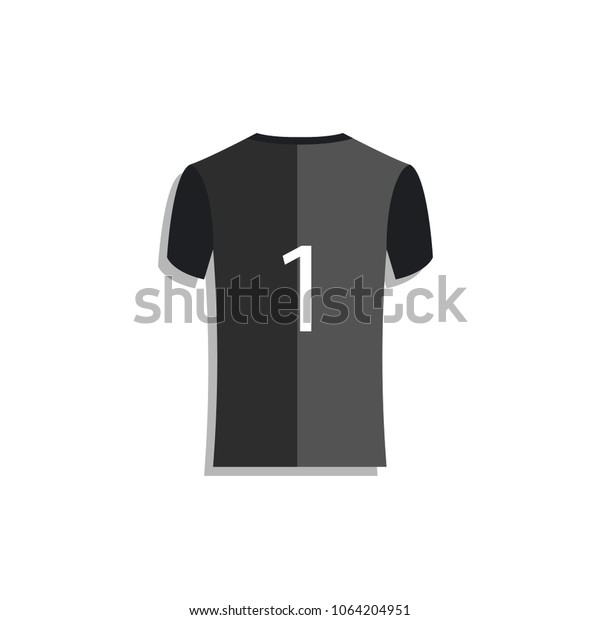 Jersey Soccer Number 1 Vector Template Stock Vector (Royalty Free ...
