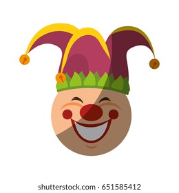 Jester Clown Cartoon Stock Vector (Royalty Free) 651585412 | Shutterstock