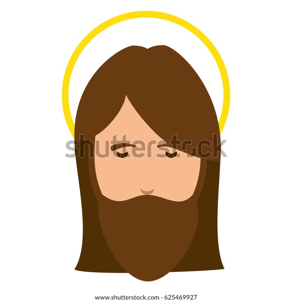 Jesus Christ Avatar Character Icon Stock Vector (Royalty Free ...