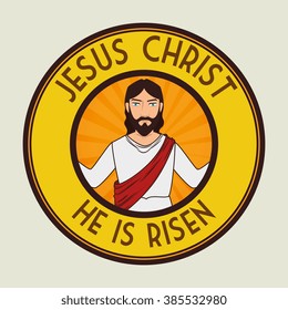 Jesus Christ Design Stock Vector (Royalty Free) 385532980