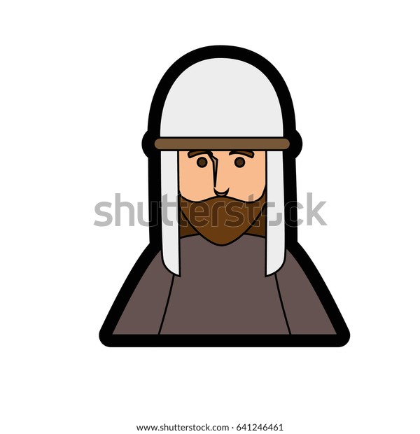 Jesus Christ Man Icon Stock Vector (Royalty Free) 641246461 | Shutterstock
