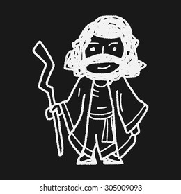 Jesus Doodle Stock Vector (Royalty Free) 305009093 | Shutterstock