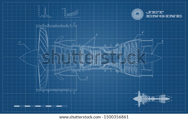 1,316 Jet Engine Blueprint Images, Stock Photos & Vectors | Shutterstock