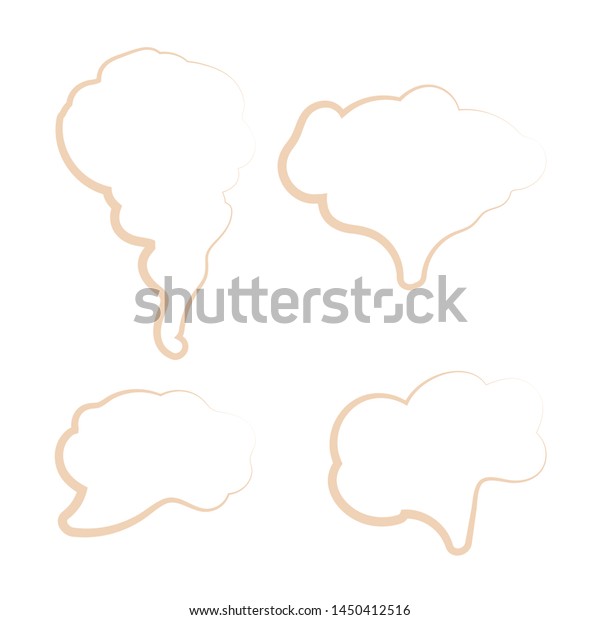 Jet Trailing Smoke Isolated Steam Cloud: vector de stock (libre de ...