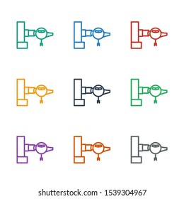 Jetway Icon White Background Editable Outline 스톡 벡터(로열티 프리) 1539304967 ...