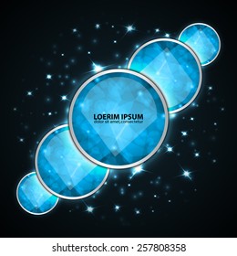Jewel Background Eps10 Vector Stock Vector (Royalty Free) 257808358 ...