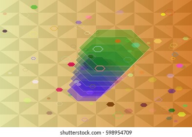Jewel Background Template Stock Vector (Royalty Free) 598954709 ...