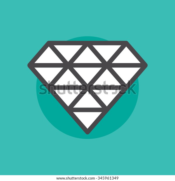 Jewel Sign Stock Vector (Royalty Free) 345961349 | Shutterstock