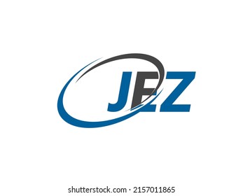 Jez Letter Creative Modern Elegant Swoosh Stock Vector (Royalty Free ...