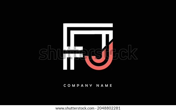 Jf Fj Alphabets Letters Logo Monogram Stock Vector (Royalty Free ...