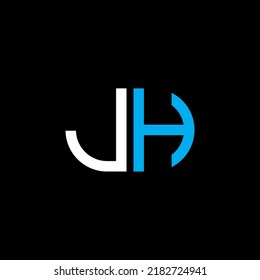 Jh Letter Logo Creative Design Vector Stock Vector (Royalty Free ...
