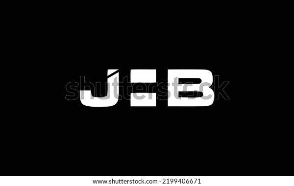 Jhb Letter Initial Logo Design Template Stock Vector (Royalty Free ...