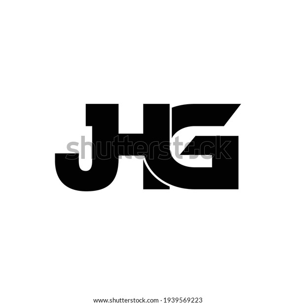 Jhg Letter Monogram Logo Design Vector Stock Vector (Royalty Free ...