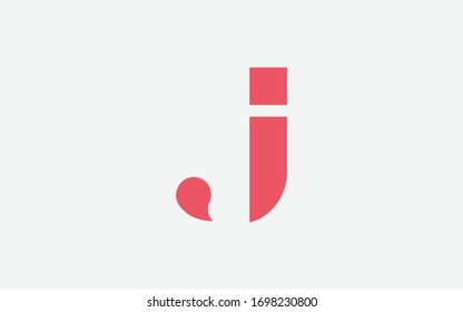 Ji Ij J Letter Initial Logo Stock Vector (Royalty Free) 1698230800 ...