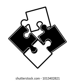 Jigsaw Puzzle Symbol Stock Vector (Royalty Free) 1013402821 | Shutterstock