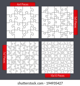 58,175 Square Puzzle Template Images, Stock Photos & Vectors | Shutterstock