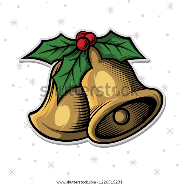 Jingle Bell Graphic Stock Vector (Royalty Free) 1226515231 | Shutterstock