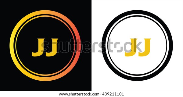 Jj Letters Icon Design Template Elements Stock Vector (Royalty Free ...