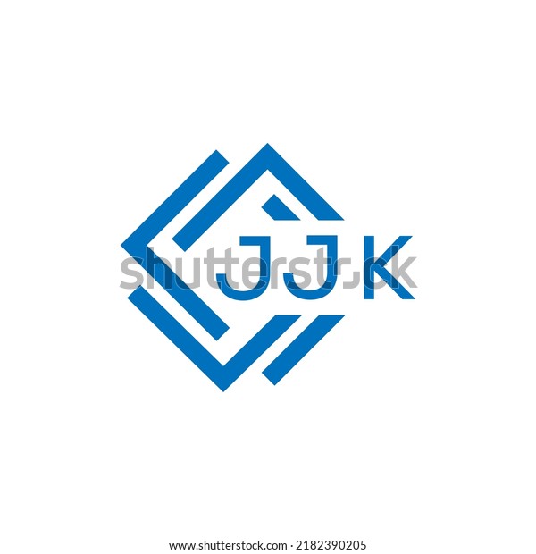 Jjk Letter Logo Design On White Stock Vector (Royalty Free) 2182390205 ...