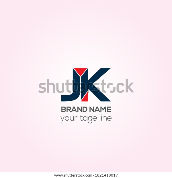 Jk Vector Logo Design Jik Creative Stock Vector (Royalty Free ...