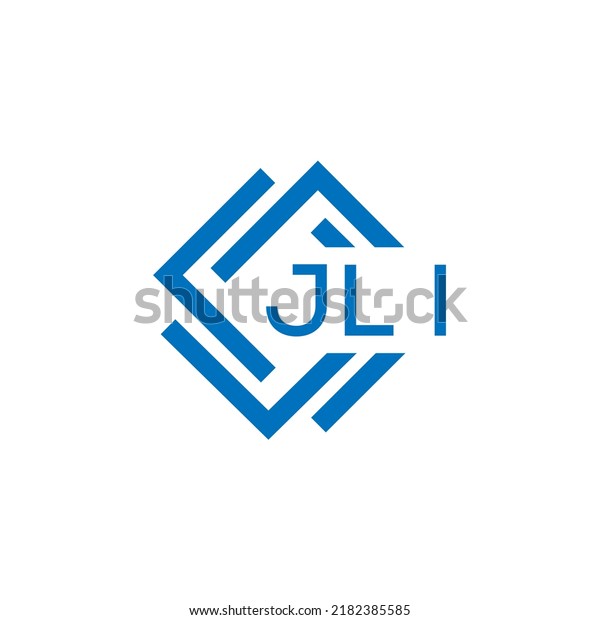 Jli Letter Logo Design On White Stock Vector (Royalty Free) 2182385585 ...