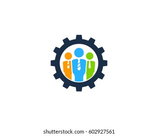 Job Engineer Logo Design Element: เวกเตอร์สต็อก (ปลอดค่าลิขสิทธิ์ ...