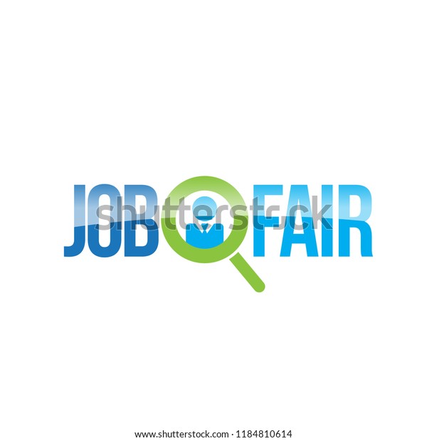 Job Fair Colourful Creative Vector Logo Stock Vector (Royalty Free ...