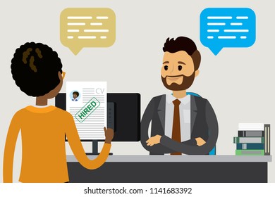 11,845 Interviews jobs cartoon Images, Stock Photos & Vectors ...