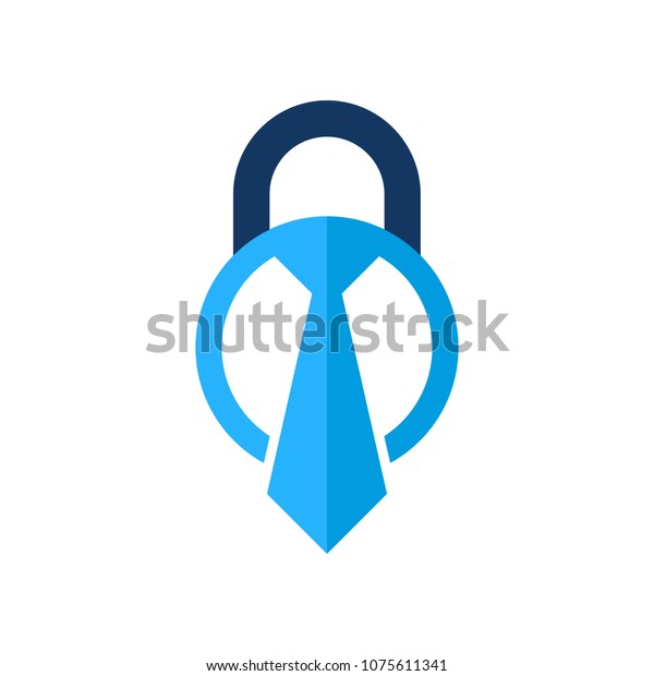 Job Lock Logo Icon Design Stock Vector (Royalty Free) 1075611341 ...