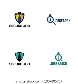 Job Logo Design Stock Vector (Royalty Free) 1307805757 | Shutterstock