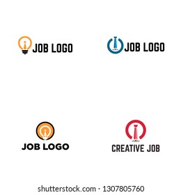 Job Logo Design Stock Vector (Royalty Free) 1307805760 | Shutterstock