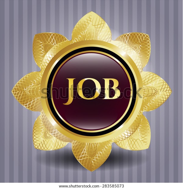 Job Shiny Emblem Stock Vector (Royalty Free) 283585073 | Shutterstock