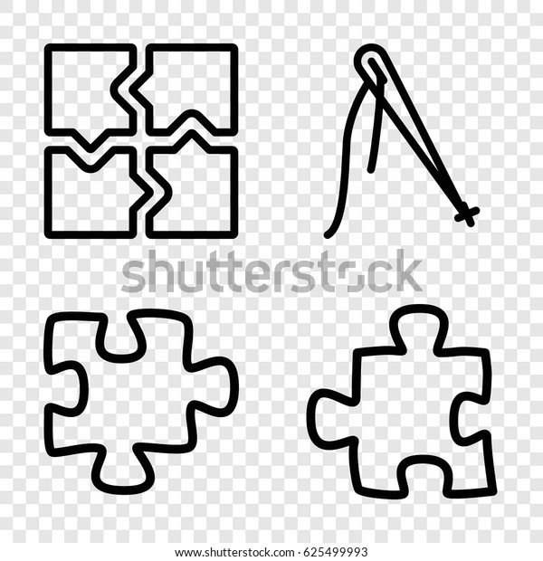 Join Icons Set Set 4 Join Stock Vector (Royalty Free) 625499993 ...