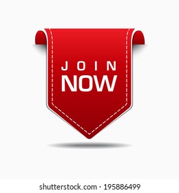 Apply Now Red Label Icon Vector Stock Vector (Royalty Free) 195886523 ...