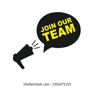 Join Our Team Icon Human Resource Stock Vector (Royalty Free ...